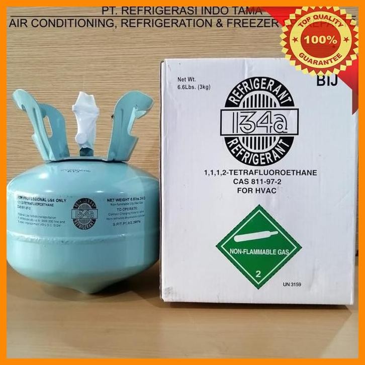 Jual [PTR] FREON REFRIGERANT R134A 3 KG / R 134A 3KG ( R134 A - R 134 A ...