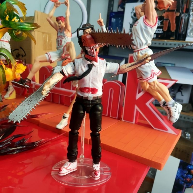 Jual DENJI FIGMA 1 PCS CHAINSAW MAN FIGURE 89008 | Shopee Indonesia