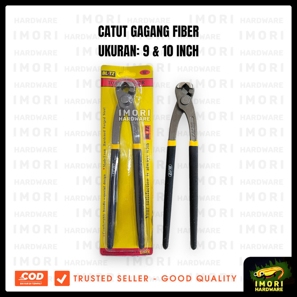 Jual BLITZ Catut Gg Fiber 9 10" inch BC Tang Kakatua Gegep Cabut Paku ...