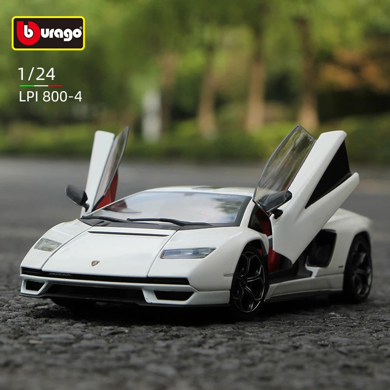 Jual Bburago 124 Lamborghini Countach LPI 800-4 Replika Klasik Mobil ...
