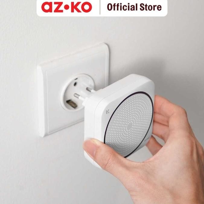 Jual Murah AZKO Krisbow Sync Smart Bel Pintu Nirkabel Wifi - Putih ...