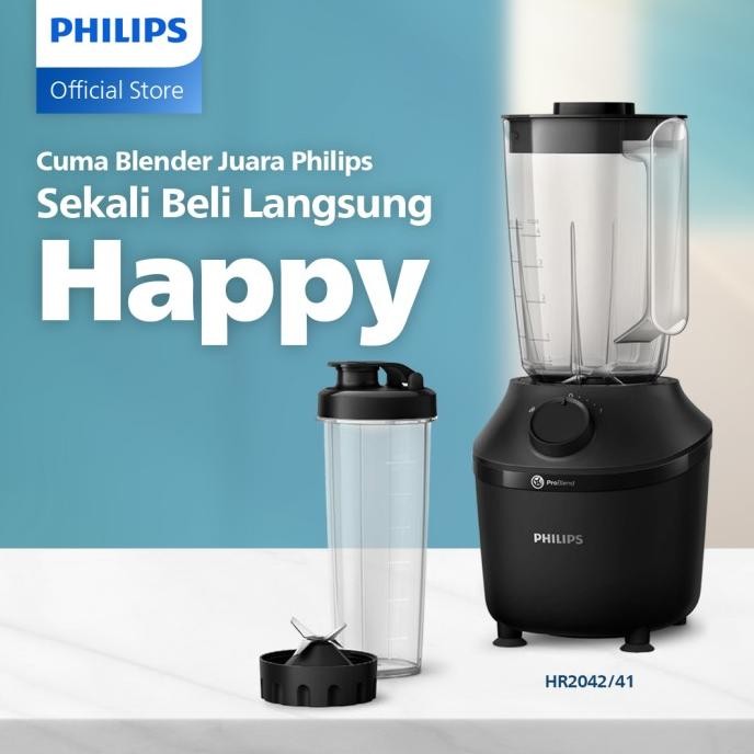 Jual Philips Blender 3000 Series HR2042/41 - 290W Plastic - Regular ...