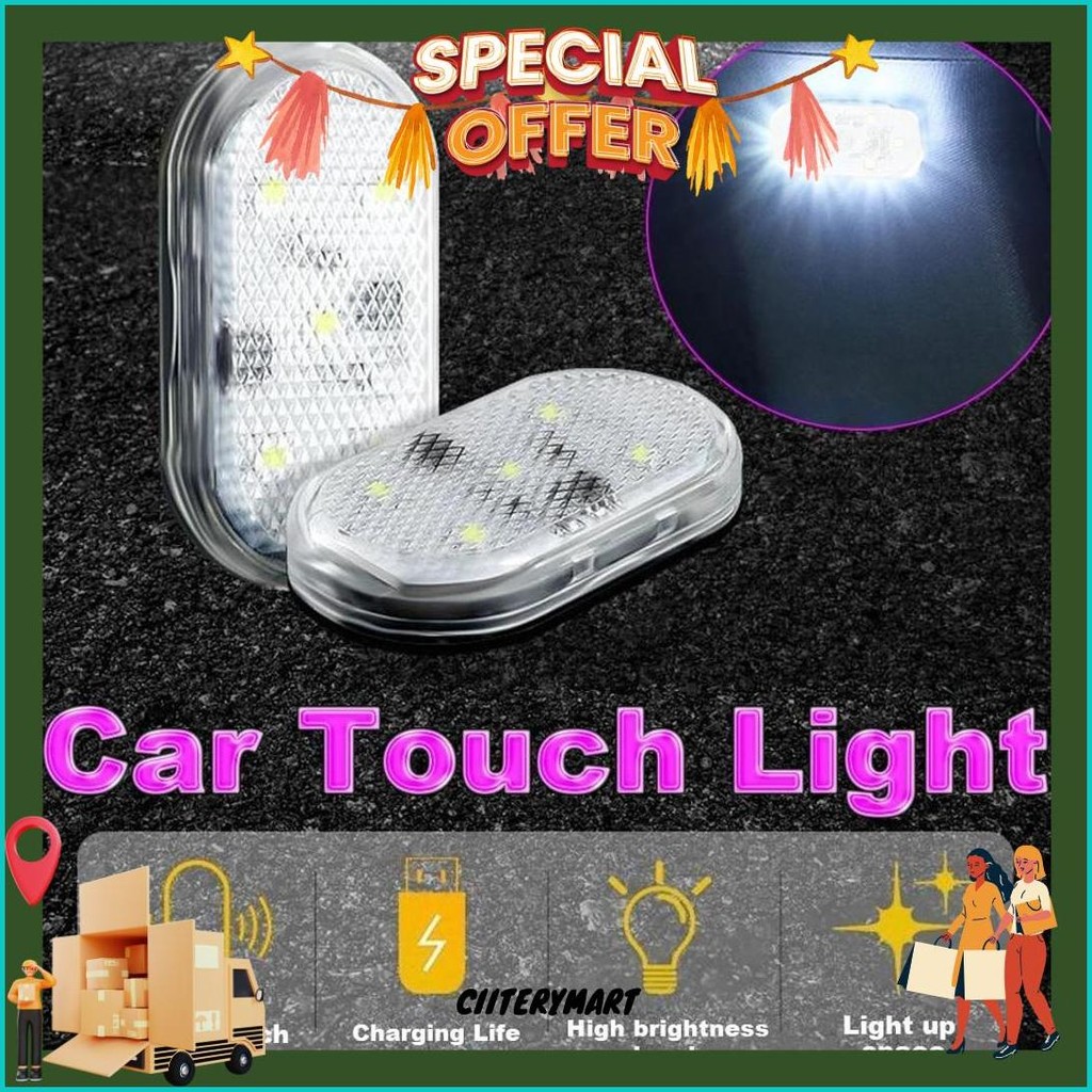 Jual Lampu Plafon Mobil Touch Light Lampu Sentuh Usb Lampu Hias Mobil ...