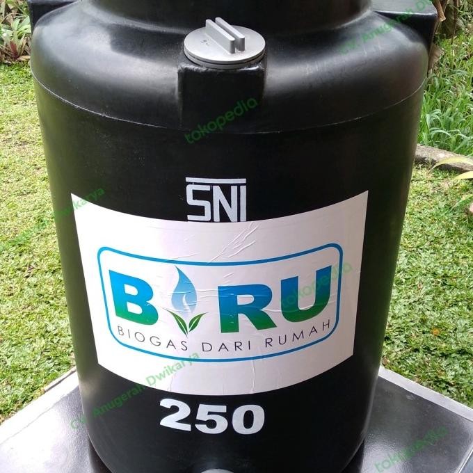 Jual Produk Terbaik] Biogas Digester 250 liter (Sistem Tanam) SPECIAL ...