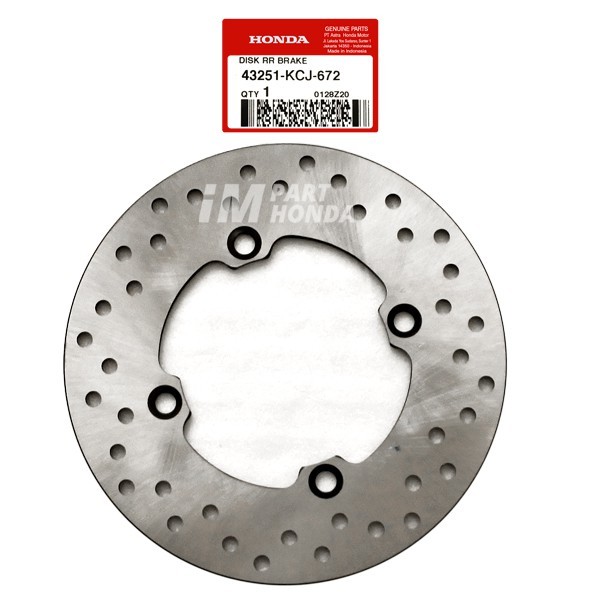 Jual 43251-KCJ-672 Piringan Cakram Belakang Tiger Revo Megapro Mono ...