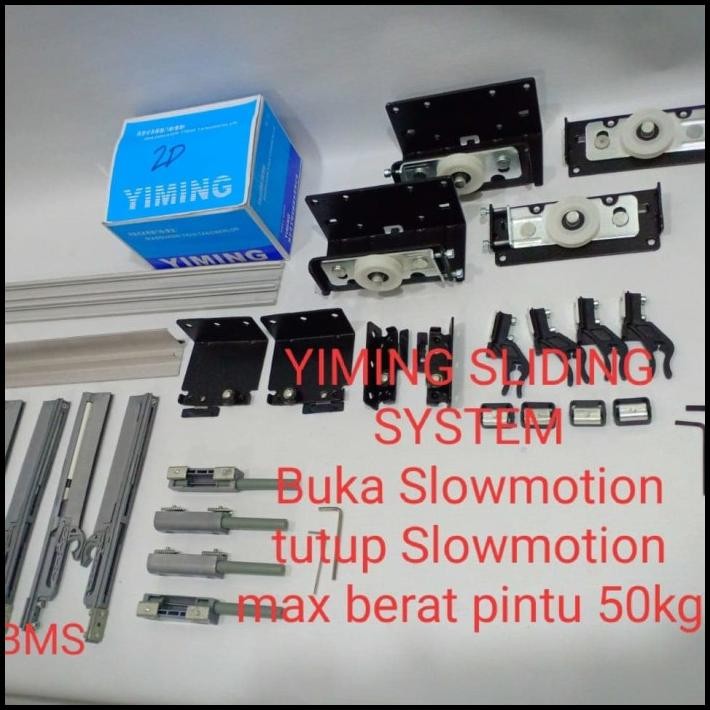 Jual Roda Sliding Yiming 3 Door, Roda Lemari Geser Yiming 2 Pt | Shopee Indonesia
