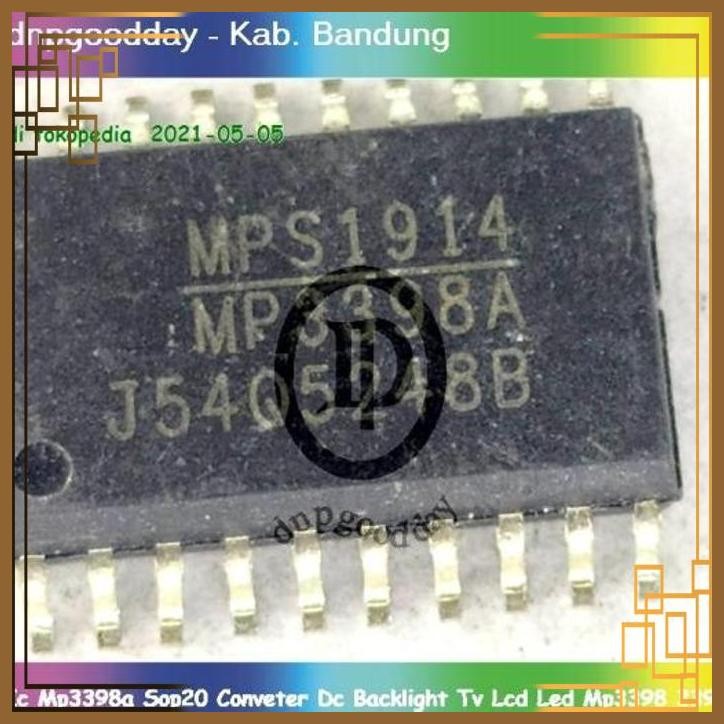 Jual [DNP] Ic Mp3398a Sop20 Conveter Dc Backlight Tv Lcd Led Mp3398 3398 | Shopee Indonesia