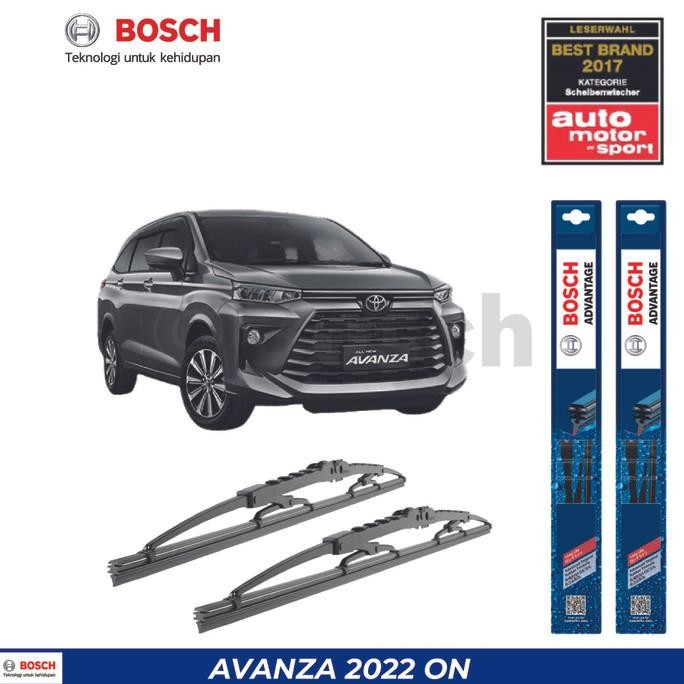 Jual Murah Wiper Mobil Toyota All New Avanza (2022 - On) Sepasang Bosch Advantage Non COD ...