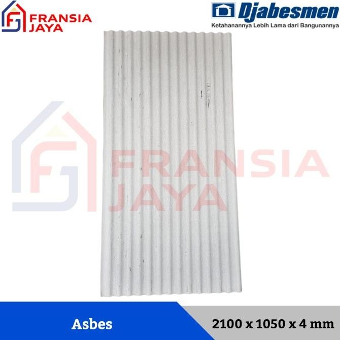 Jual Djabesmen Asbes Gelombang Kecil 2.1 Meter Atap Asbestos H85S ...