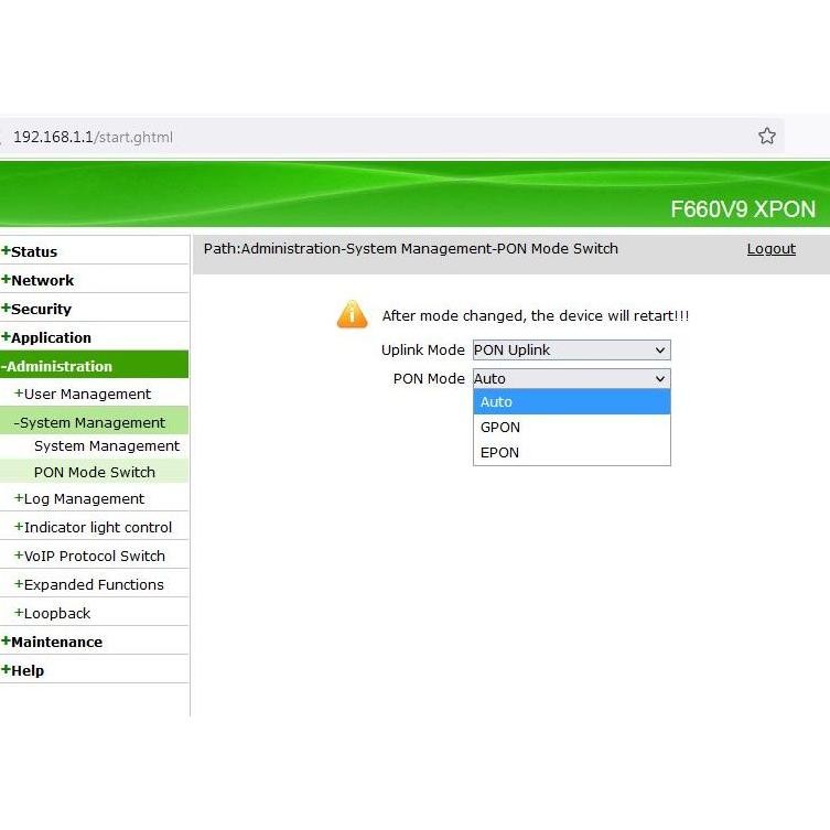 Jual Modem F660 V9 Xpon New Ada Mode Uplink Pon + Ethernet ( Bisa Epon ...