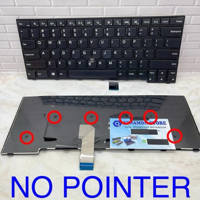 Jual Keyboard Lenovo Thinkpad T440 T440P T440S T431 E431 L440 T450S L440 L450 L460 L470 T431S ...