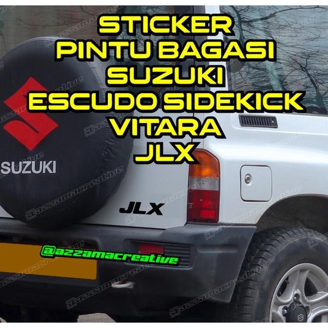 Jual Stiker Suzuki Escudo JLX Vitara Sidekick | Shopee Indonesia