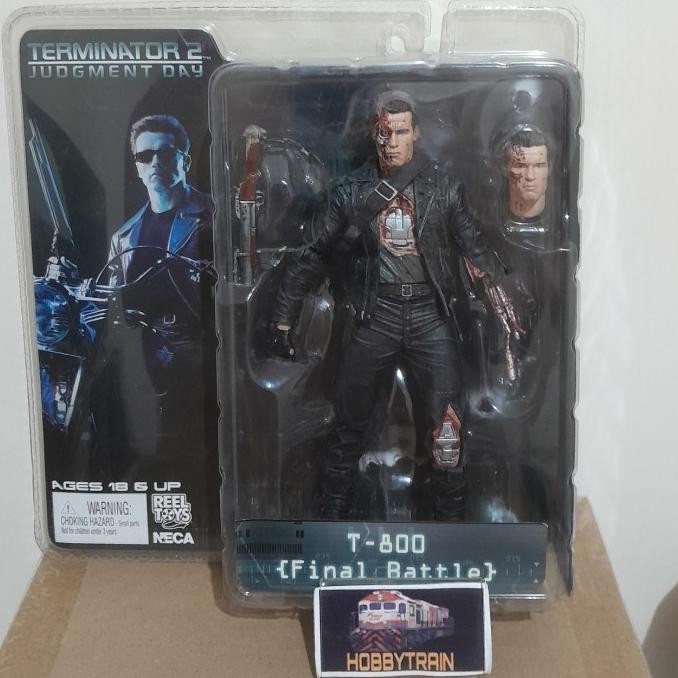 Jual NECA TERMINATOR 2 T-800 FINAL BATTLE FIGURE | Shopee Indonesia