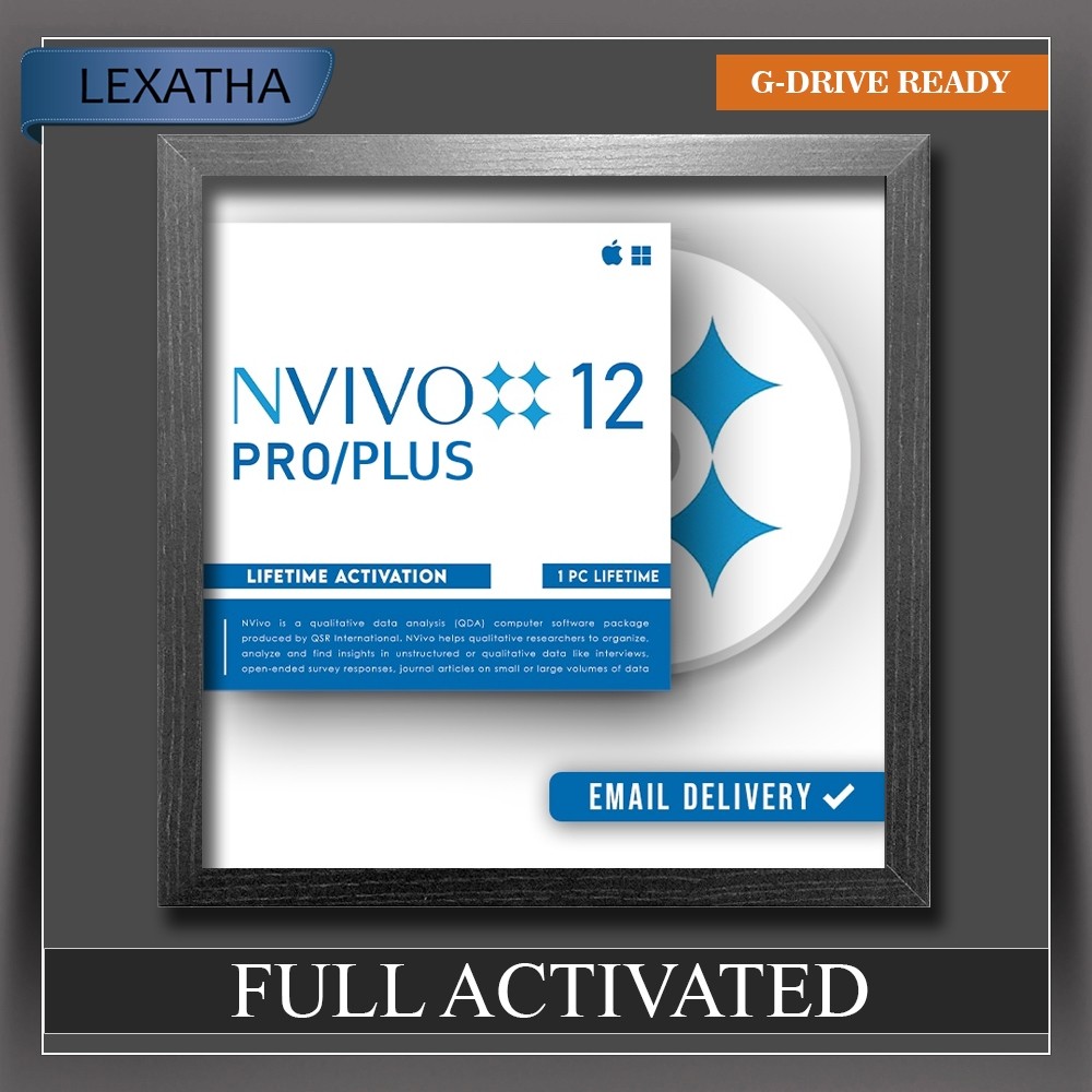Jual Nvivo 12 PRO LIFETIME Full Activated | Shopee Indonesia