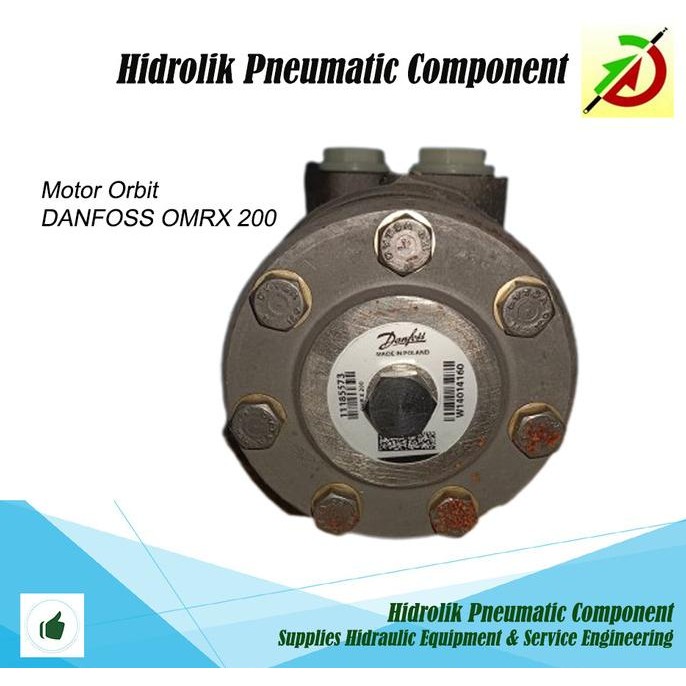 Jual Orbital Motor Type Omr X 200 Danfoss / Motor Omrx 200 New Stok ...