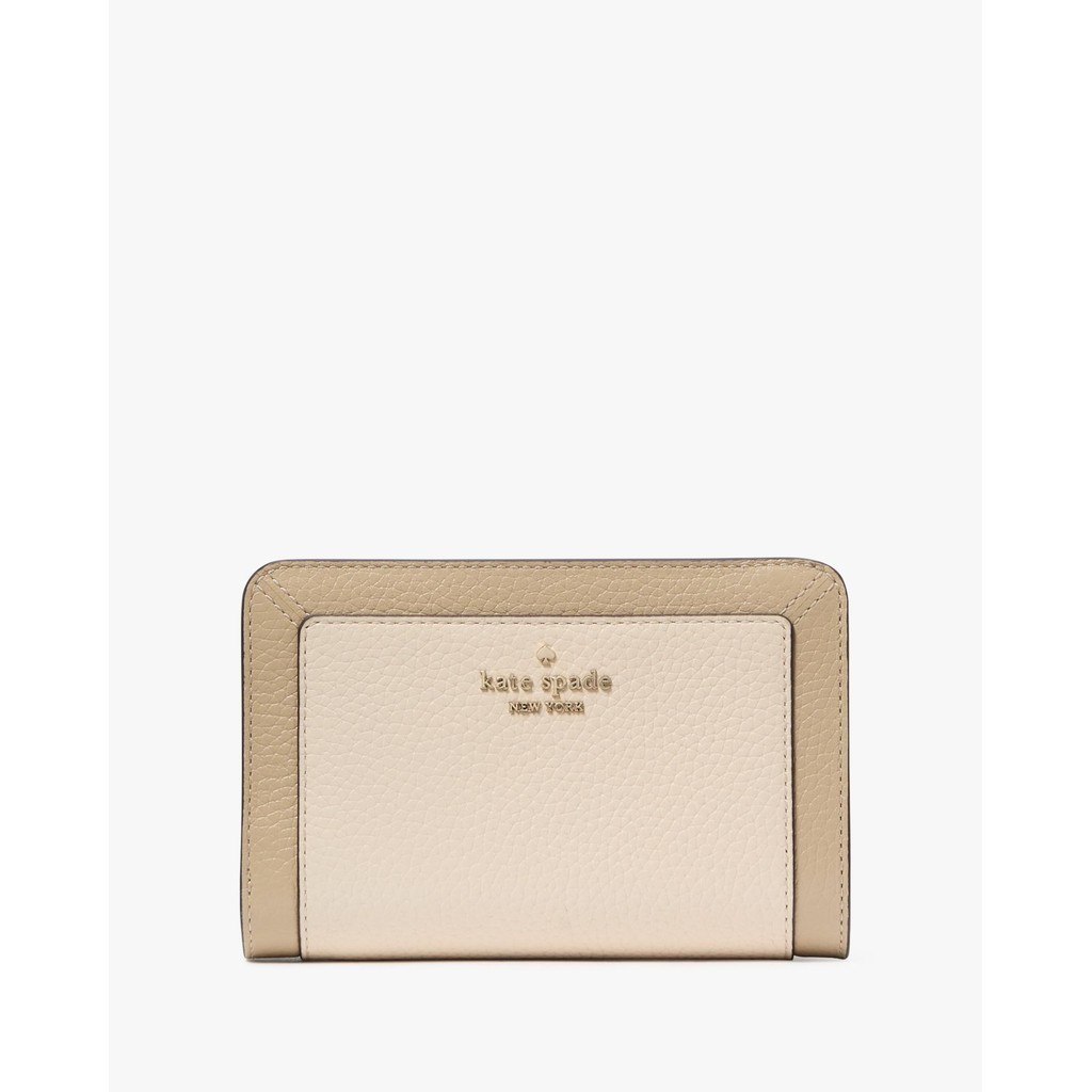 Jual Kate Spade Lena Colorblock Medium Compact Bifold Wallet - Dompet ...