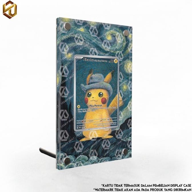 Jual Sale Pikachu With Grey Felt Hat (Pikachu Van Gogh) - Pokemon ...