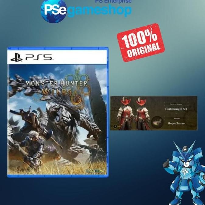 Jual Ps5 Monster Hunter Wilds / Monster Hunter Wild / Mh Wild / Monster Hunter Ps5 | Shopee ...