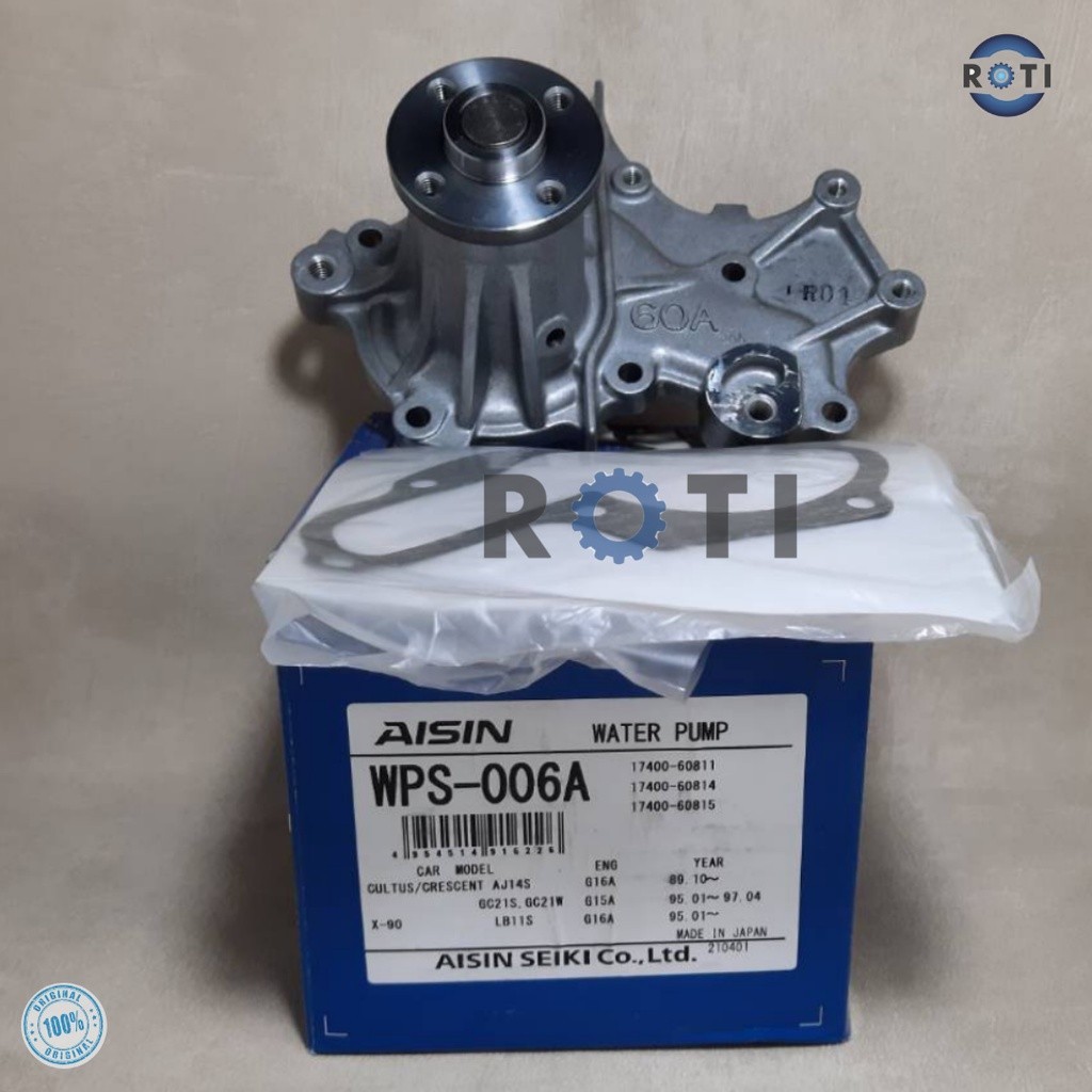 Jual AISIN WPS-006A WATER PUMP FOR SUZUKI APV-CARRY FUTURA OR VITARA ORI | Shopee Indonesia