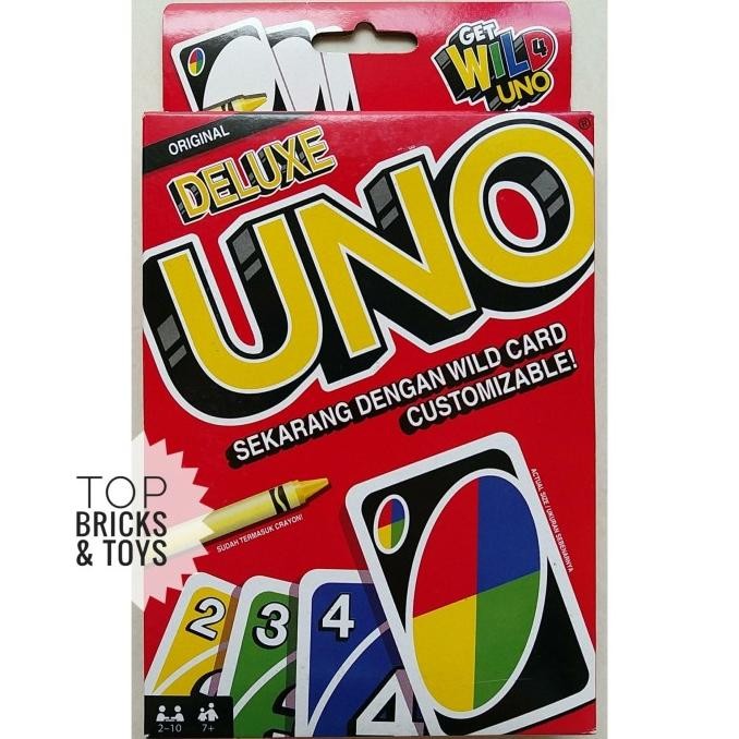 Jual MATTEL, Deluxe UNO Card Original (Get Wild 4 UNO) | Shopee Indonesia