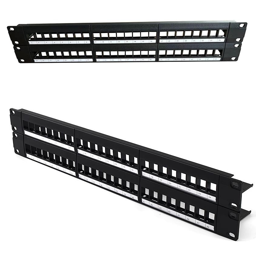 Jual Premium 24/48 Ports Panel Patch / Network Panel / 19Inch 1U ...