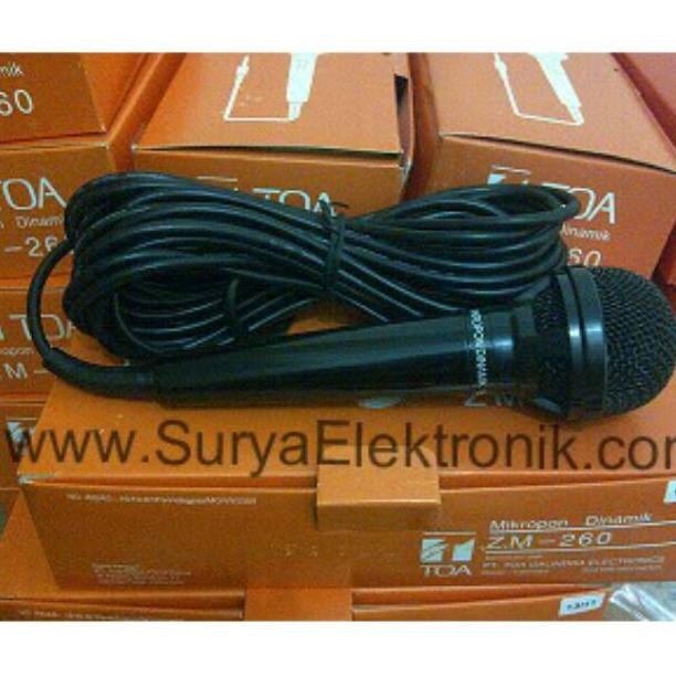 Jual Mic TOA ZM260 ZM 260 ZM-260 Mik Microphone Toa Jogja Original Kabel For Ampli Horn Speaker ...