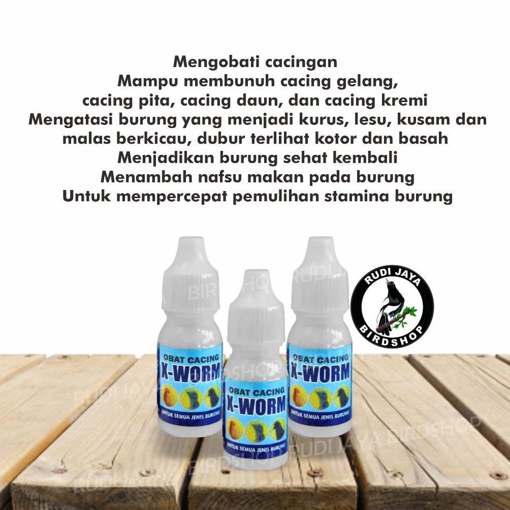 Jual ukd-23 Ex45 X-WORM X WORM XWORM 1 BOTOL SUPER KICAU OBAT BURUNG ...