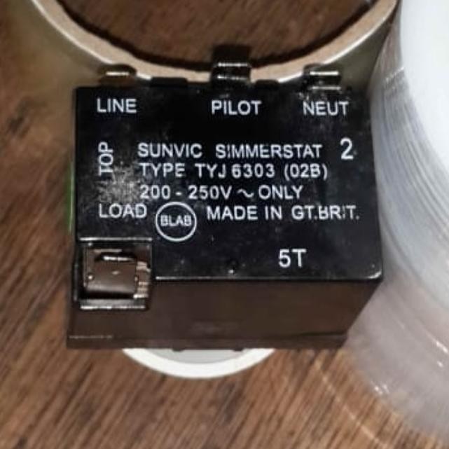 Jual Sunvic Simmerstat Tyj 6303 (02B) 220V Relay Kaki 3 Murah! | Shopee ...
