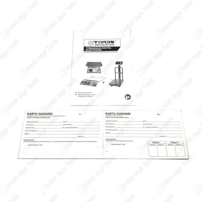 Jual Tora Timbangan Duduk 150 Kg Digital Platform Scale Rail Pengukur Berat Original Dan ...