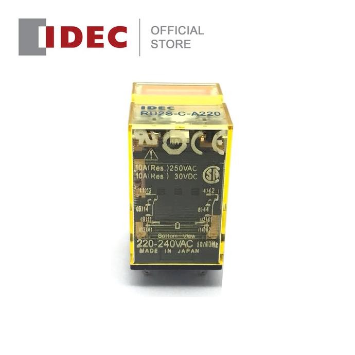 Jual Promo IDEC RU2S-C-A220 Relay Plug-in 220VAC COD | Shopee Indonesia