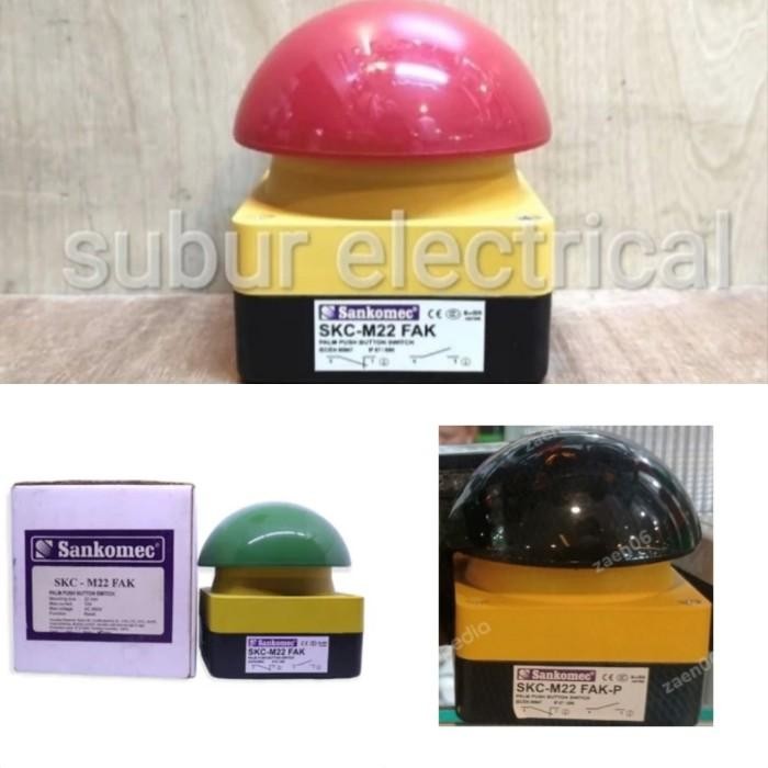 Jual Palm Push Button Switch Sankomec Skc-M22Fak Tombol Sirine ...