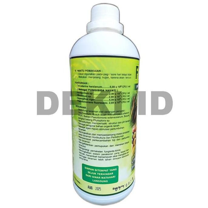 Jual Tricoderma Cair Fungsida Plus PGPR Rhizobium Floraone 1 Liter ...