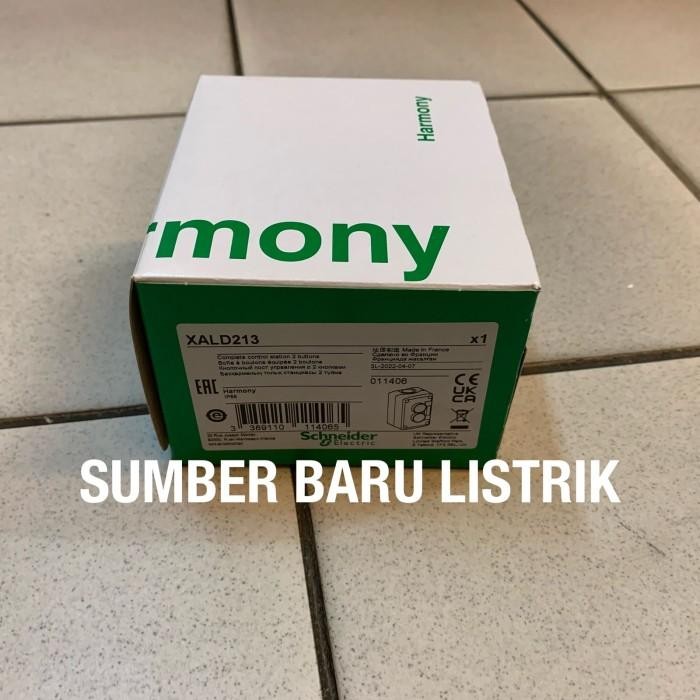 Jual Schneider Saklar Push Button Switch Start - Stop 1Nc 1No Xald213 ...