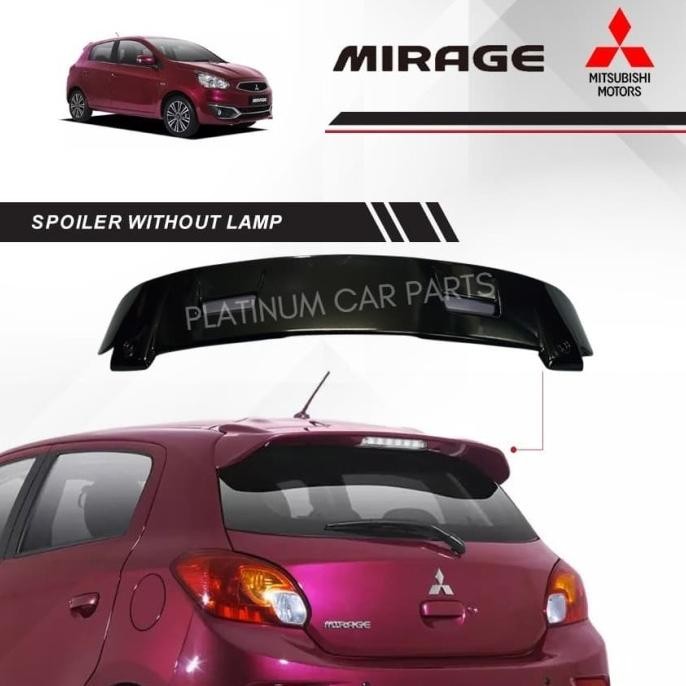 Jual // Spoiler Mitsubishi Mirage Without Lamp / Spoiler Mirage Tanpa ...