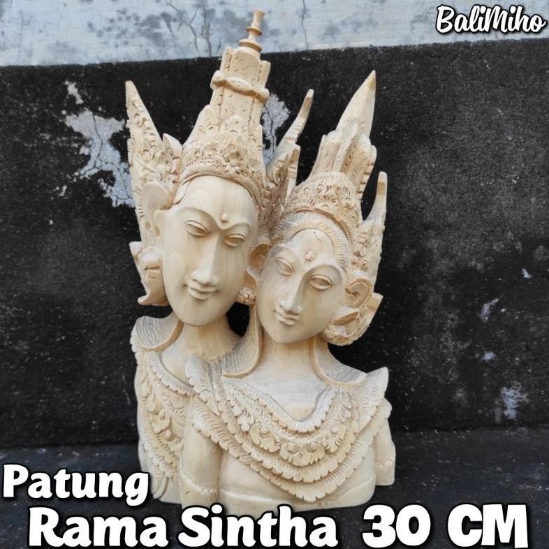 Jual Living Patung Rama Sintha Tinggi 30 Cm/Parung Rama/Patung Dewi ...