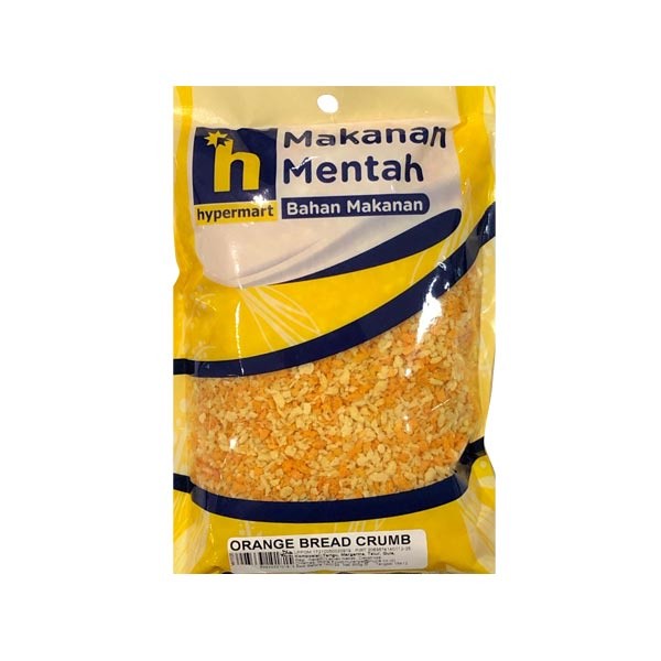 Jual HYPERMART VALUE PLUS ORANGE BREAD CRUMBS 300 GR - TEPUNG ROTI ...
