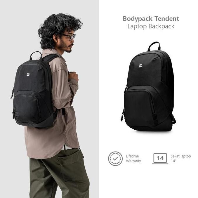 Jual Bodypack Tendent Laptop 14 Inch Bag Tas Ransel Kerja Kuliah ...