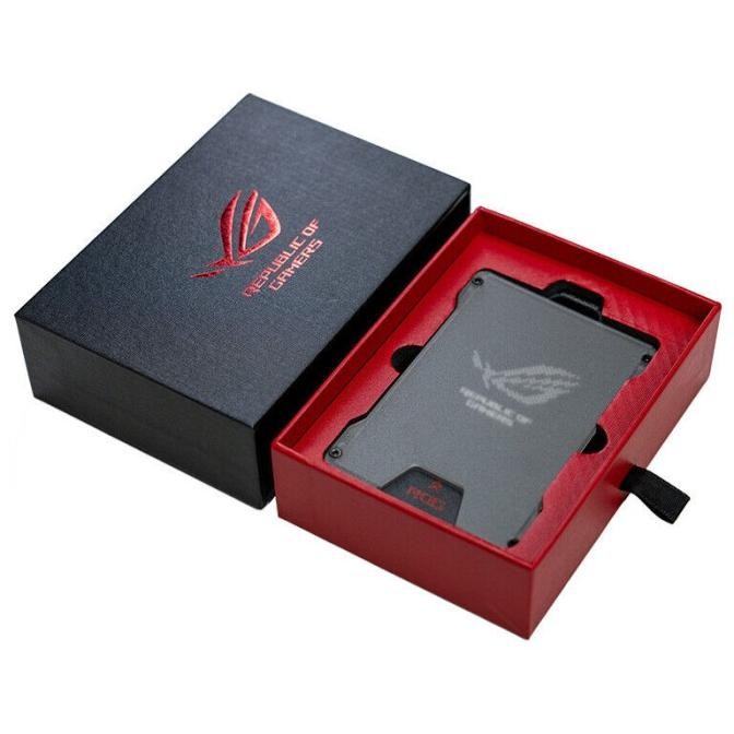 Jual ASUS ROG Name Tag Aluminium Frame ID Card Holder Authentic Case ...
