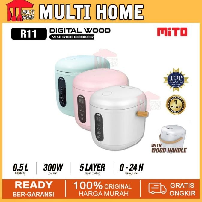 Jual rice cooker mini digital mito r11 kapasitas 0.5 liter - original ...