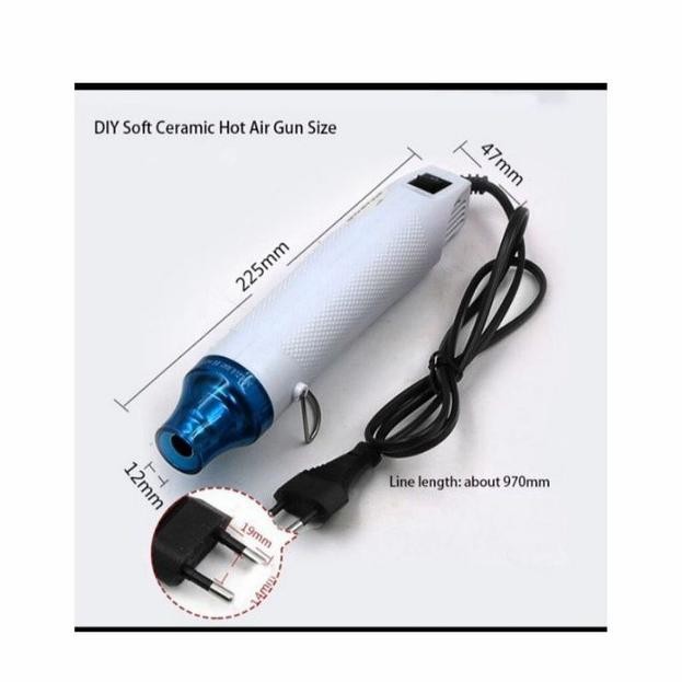 Jual HEAT GUN 300 WATT / HOT GUN / HOT AIR GUN / HEAT GUN MINI / SOLDER ...