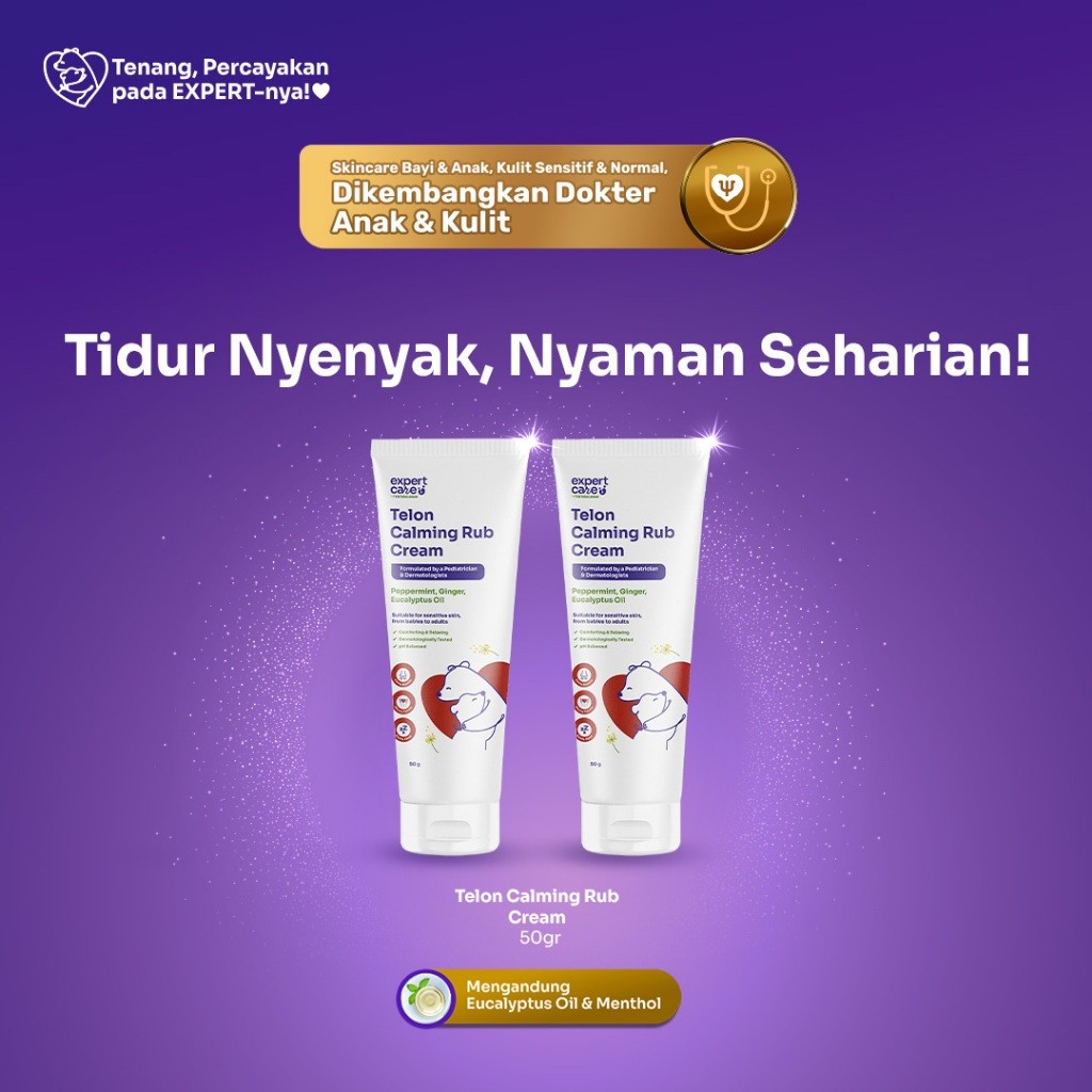 Jual Paket Skincare Anak & Bayi - Expert Care Paket 2pcs Telon Calming ...