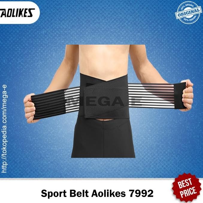 Jual NEW Sabuk Olahraga Aolikes 7992 Dukungan Pinggang Angkat Berat ...