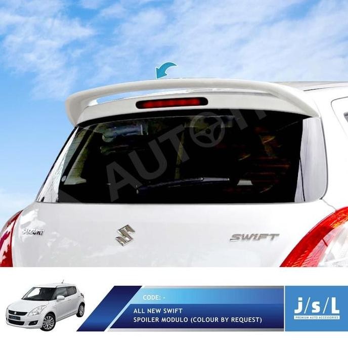 Jual All New Swift Spoiler JSL Warna Custom / Rear Spoiler w/ Colour ...