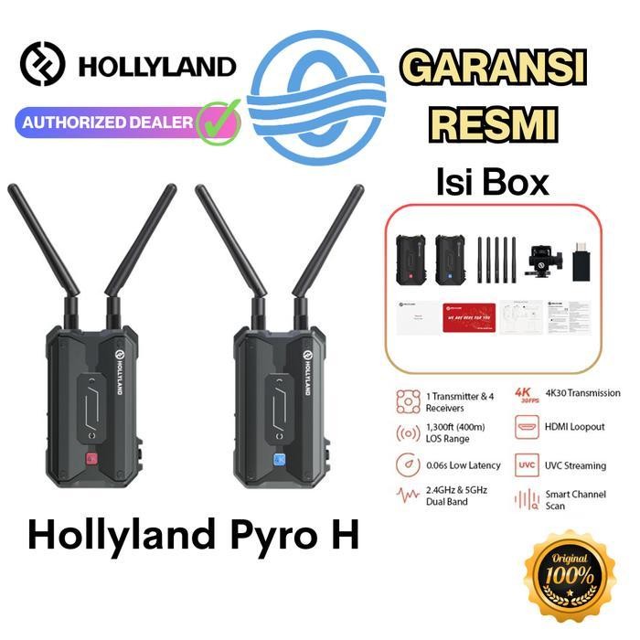Jual Reseller Hollyland Pyro H 4K Hdmi Wireless Video Transmission System Original Dan ...