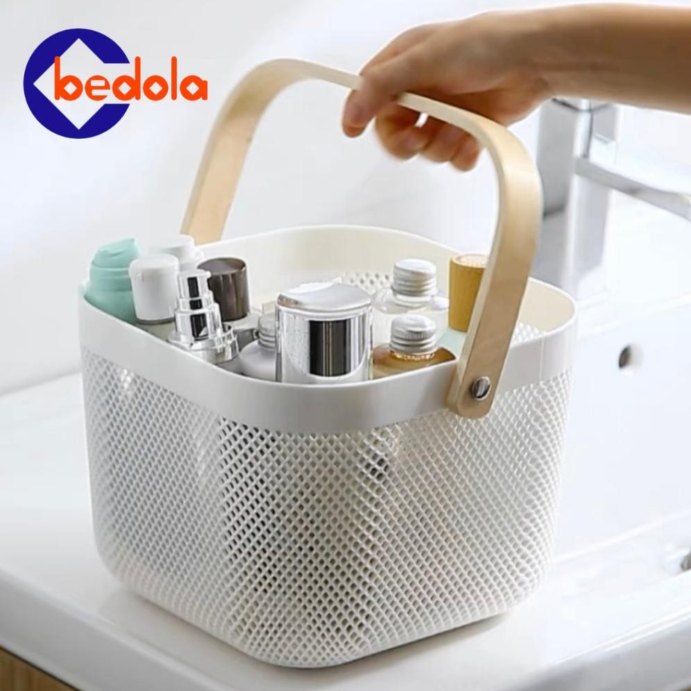 Jual __LOBBY__ Bedola Keranjang plastik keranjang penyimpanan basket ...