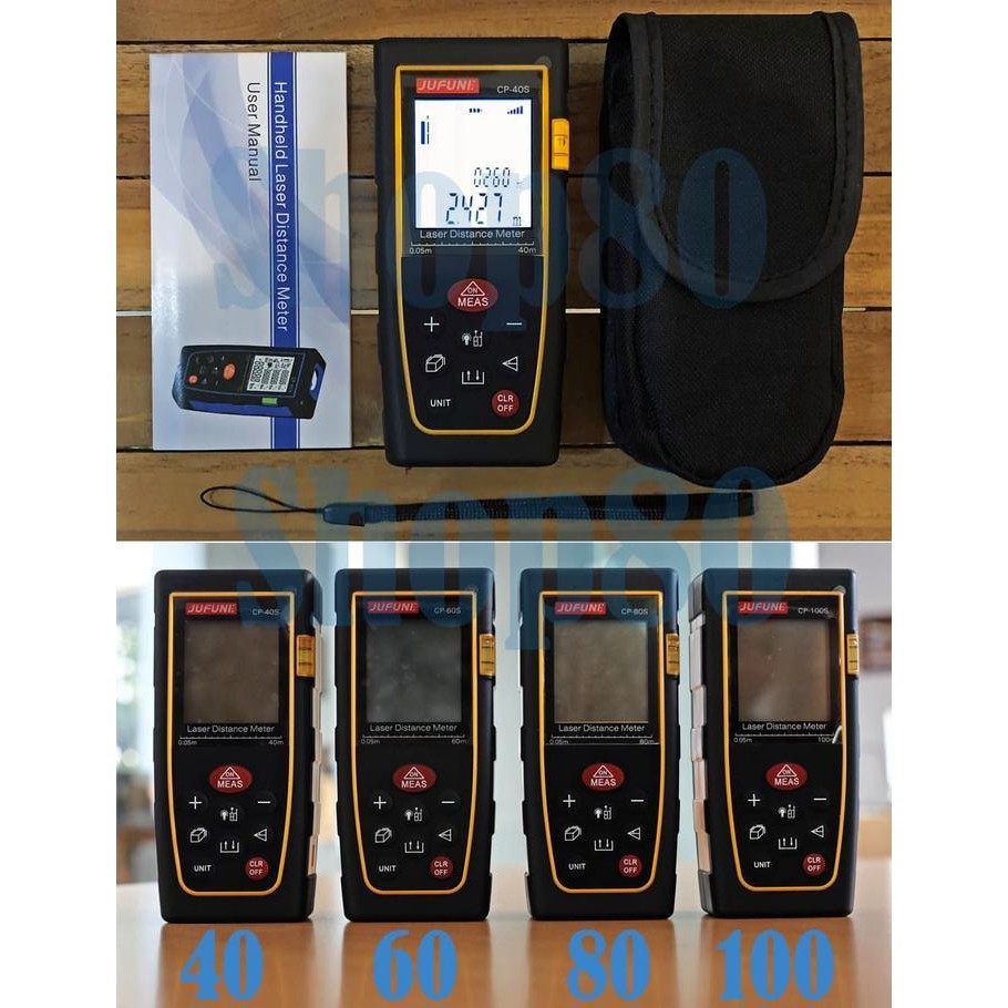 Jual Laser Distance Meter 40M Meteran Digital Rangefinder 40 M Original ...