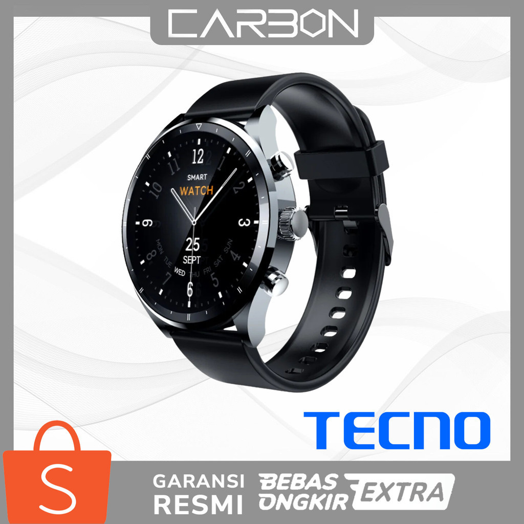 Jual TECNO Watch Pro 2 – Smartwatch AMOLED, Panggilan Bluetooth ...