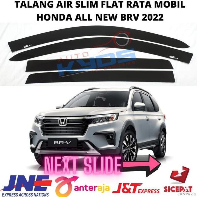 Jual Talang Air Slim Flat Rata Mobil Honda All New BRV BR-V 2022 2023 ...