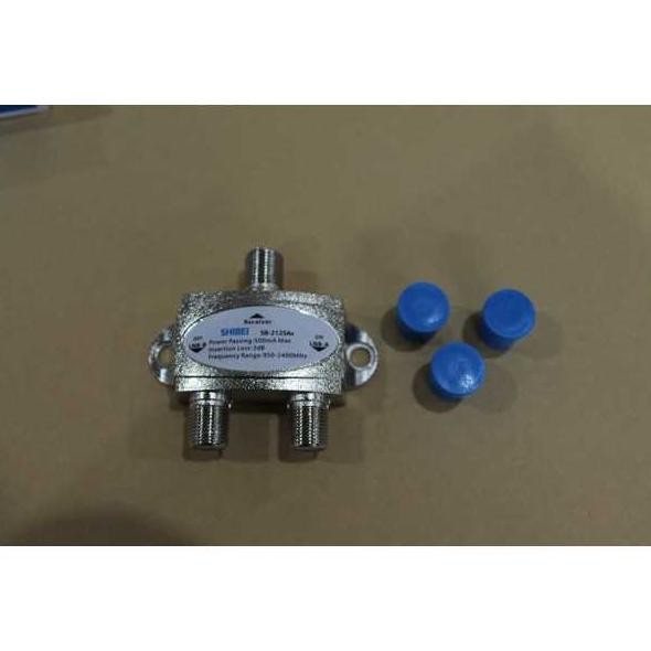 Jual Splitter Parabola 2 way Merk SIBEI | Shopee Indonesia