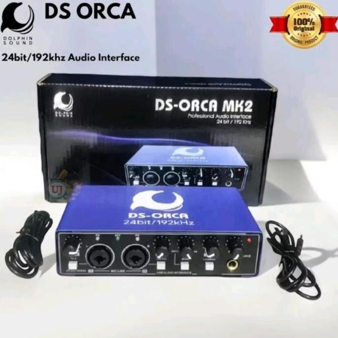 Jual NEW Soundcard Dolphin DS-ORCA MK2 / MK3Audio Interface DS ORCA MK2 ...